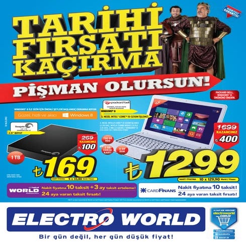 Electro World 13-16 Aralık Fırsatları | PDF