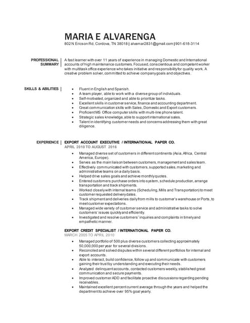 Resume Gaby Hernandez | PDF | Business Administration | Business