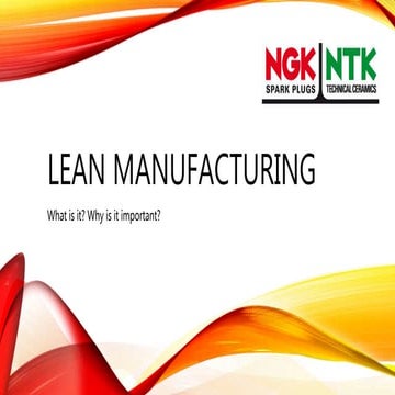 Lean Manufacturing | PPT