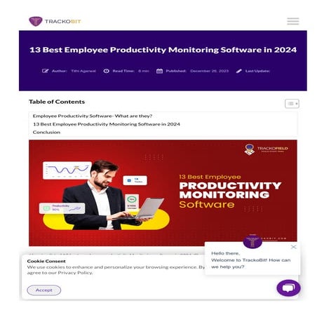 13 Best Employee Productivity Monitoring Software in 2024 | PDF