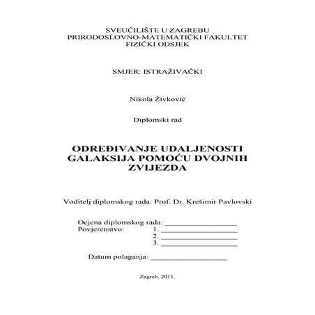 Diplomski rad - Nikola Živković | PDF