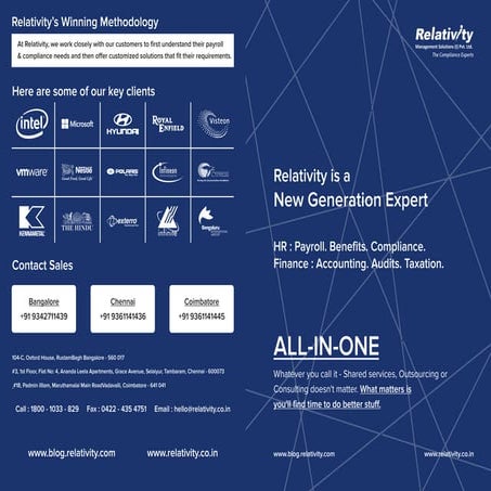 Services Provided by Relativity Management Solutions | PPT