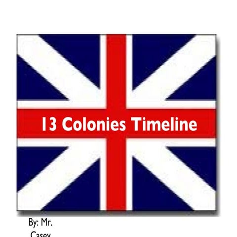 13 colonies | PPT