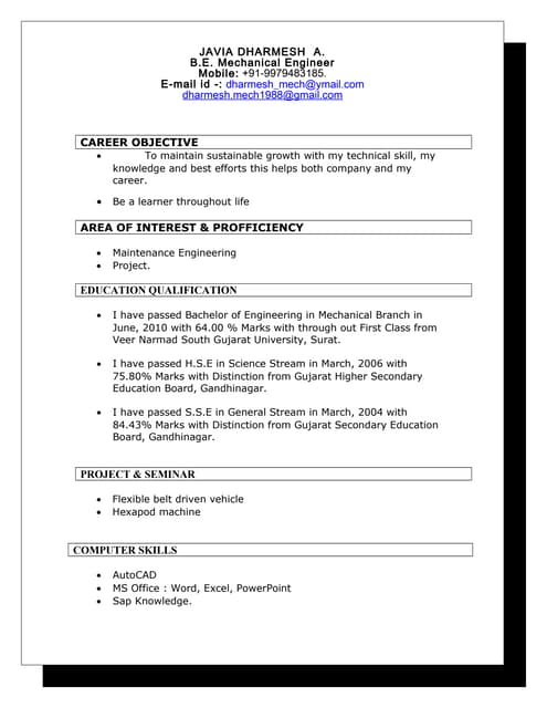 Babu resume. | PDF | Business | Business and Finance