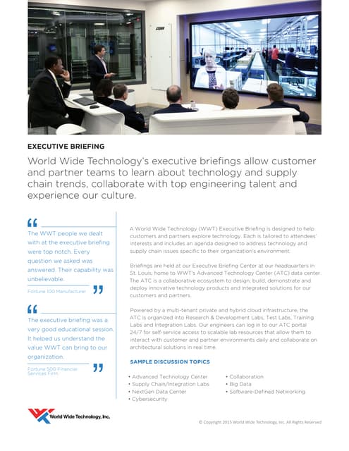 EMC Partnership Overview Brochure | PDF