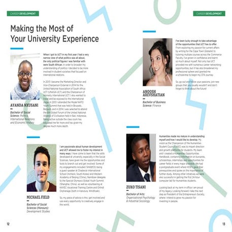 Making the most of your university experience | PPT