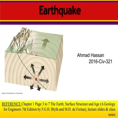 Earthquakes: Introduction and Evaluation | PPTX