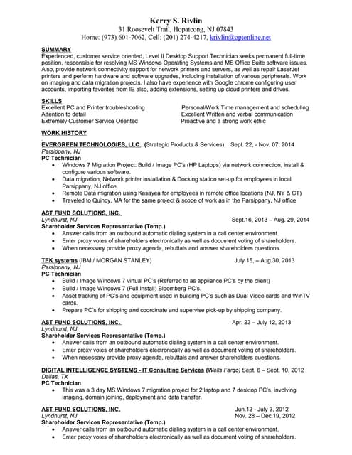 DUSTIN'S RESUME | DOC