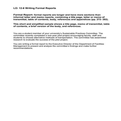 13 feasibility report sample answer | PDF