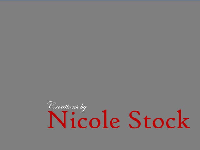 Nicole Stock presentations