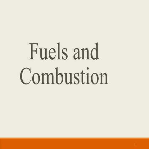 Fuel_and_combustion presentation material | PPT