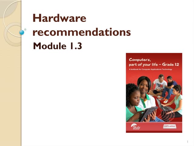 computers in our everyday lives | PPTX