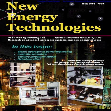 NEW ENERGY TECHNOLOGIES | PDF