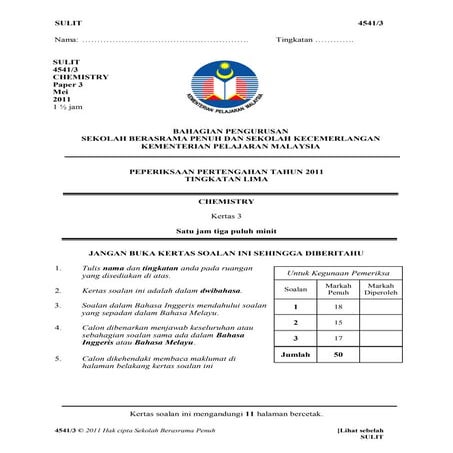 SBP Midyear F5 P2 (soalan) | PDF