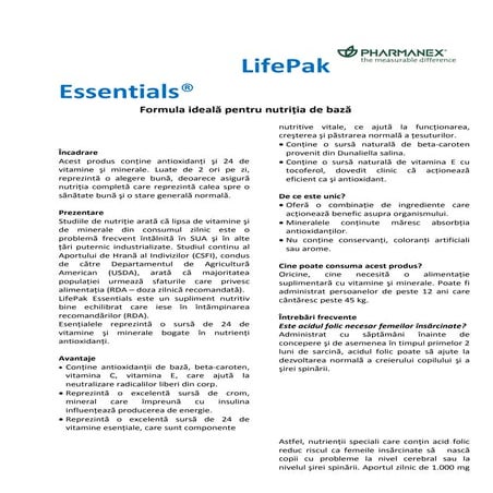 13 life pak essentials | DOC