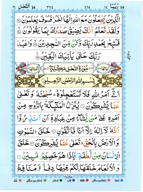 Quran with Tajwid Surah 73 ﴾القرآن سورۃ المزمل﴿ Al-Muzzammil 🙪 PDF | PDF