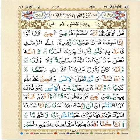 Surah al Jinn | PDF