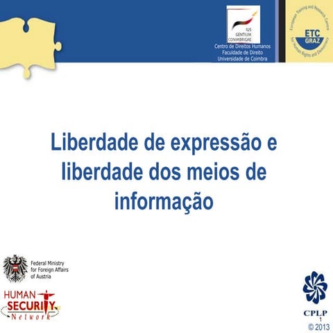 Liberdade de expressão | PPTX