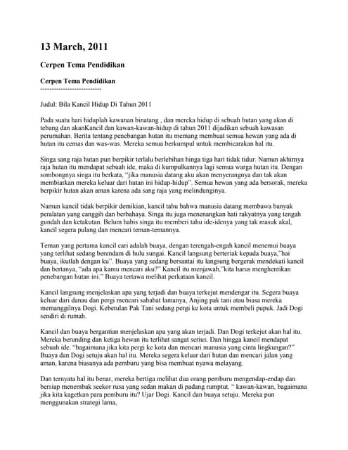 Program nilam (sinopsis) | PDF