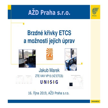 ETCS Braking Curves and Possibilities of their Adjustments | PDF