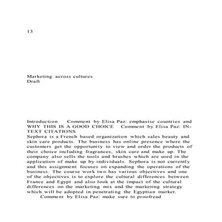 Professional Writing Sample | DOC