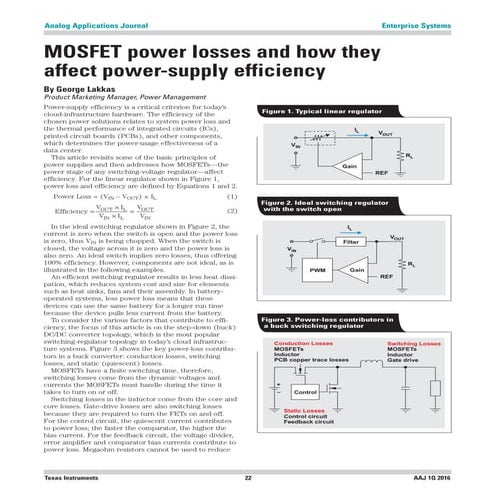 Mosfet power losses | PDF