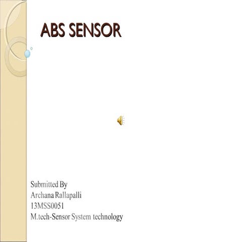 ABS Sensor | PPT