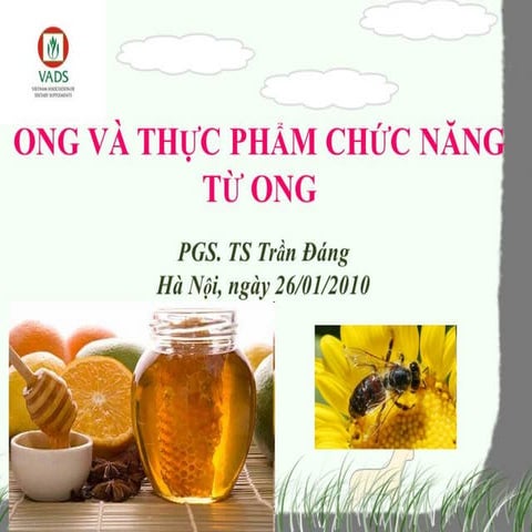 Ong và TPCN từ ong | PDF