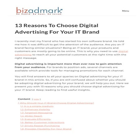 Digital Marketing / Digital Advertising. | PPTX