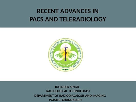 Pacs system | PPTX