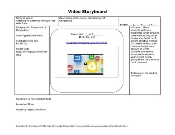 18 storyboard | PPT