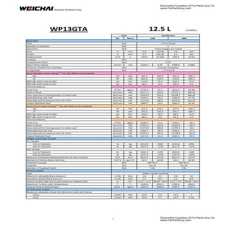 13 ta data sheet - flypartsguy.com - 10.2018