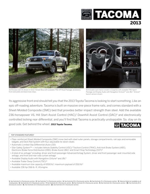 Jerry's Toyota presentations