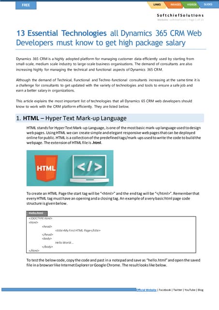 Dynamics 365 Crm Introduction Pptx Computer Software And Applications Computing