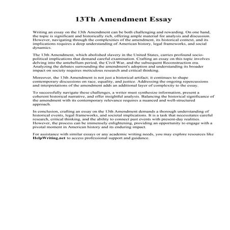 Emancipation Proclamation Essay.pdf