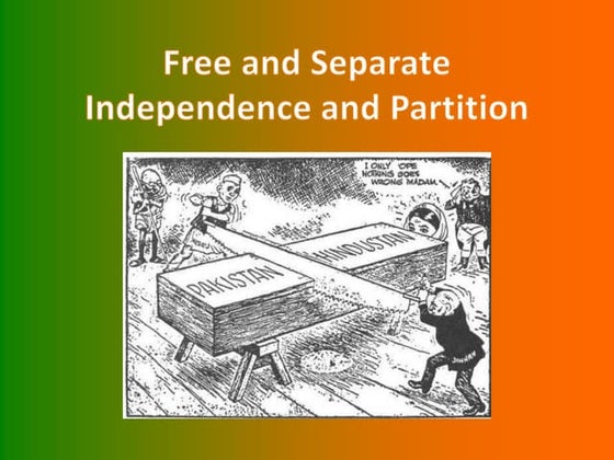 The partition of india 1947 | PPT