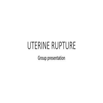 13 Uterine rupture presentation.pptx
