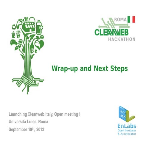 13 Wrap up and Next Steps | PPT