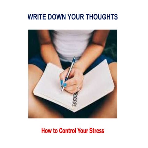 Write down your thoughts | PPT