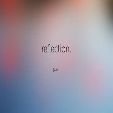 Personal Reflection | PDF