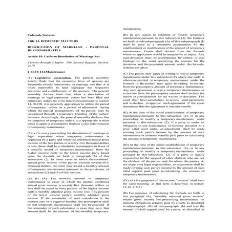 14 10-114-maintenance-spousal-support | PDF