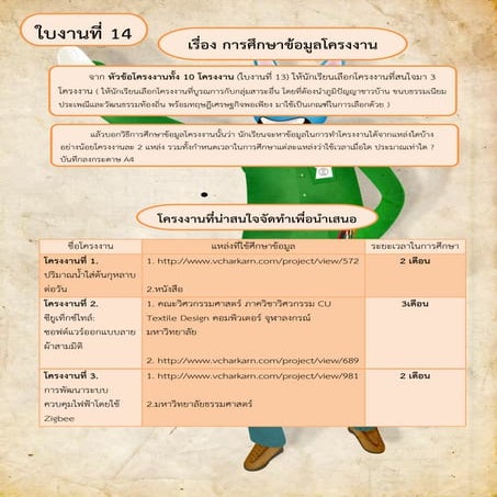 ใบงานที่ 14 | PDF