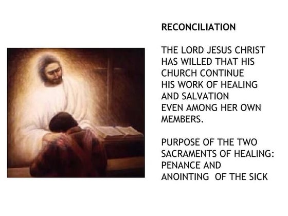 The Sacrament of Reconciliation | PPTX