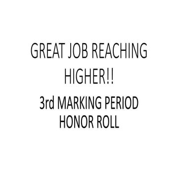 14 15 3rd marking period | PPT