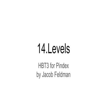 14.levels | PPT
