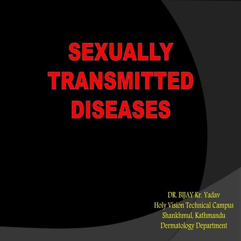 14. sexually transmitted diseases gonorrhoea | PPTX | Sexual Conditions | Sexual Health