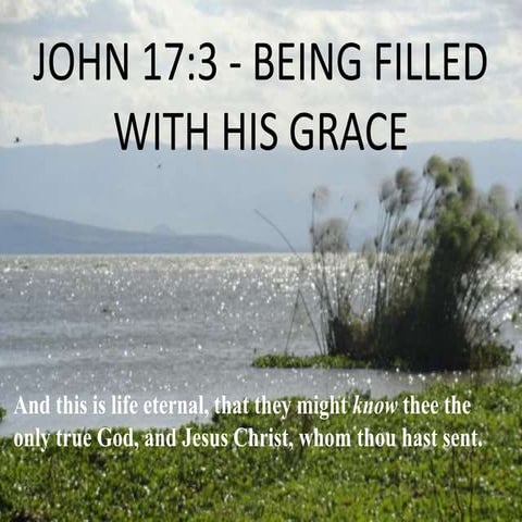 14. the knowledge of god through jesus christ | PPT