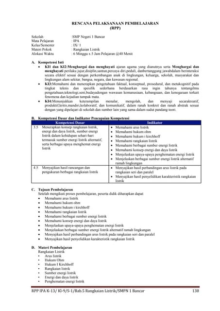 RPP IPA KELAS 9 SMP Bab 3.Pewarisan Sifat | PDF