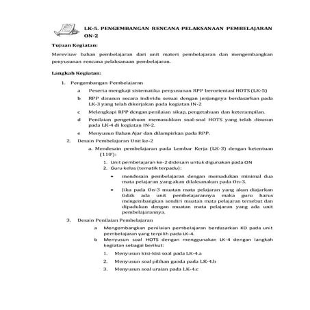 14. lk.5 rpp unit 2 | DOCX