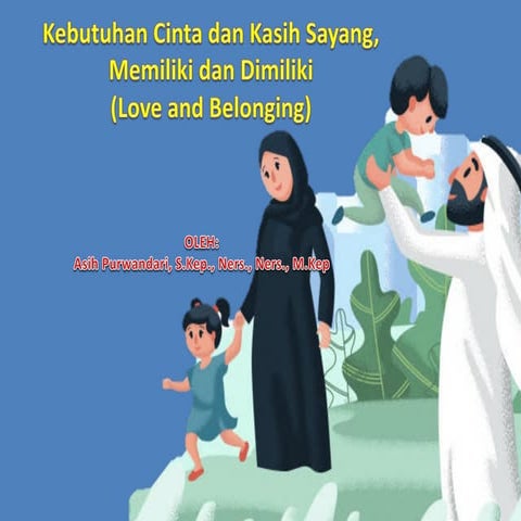 Konsep Kebutuhan Cinta dan Kasih Sayang memiliki dan dimiliki (Love and ...